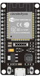 WROOM ESP32 WIFI BASED MICROCONTROLLER DEVELOPMENT BOARD